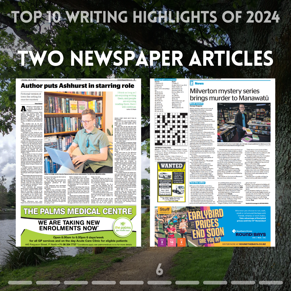 Top 10 writing highlights of 2024: #6 Newspapers! – G. B. Ralph