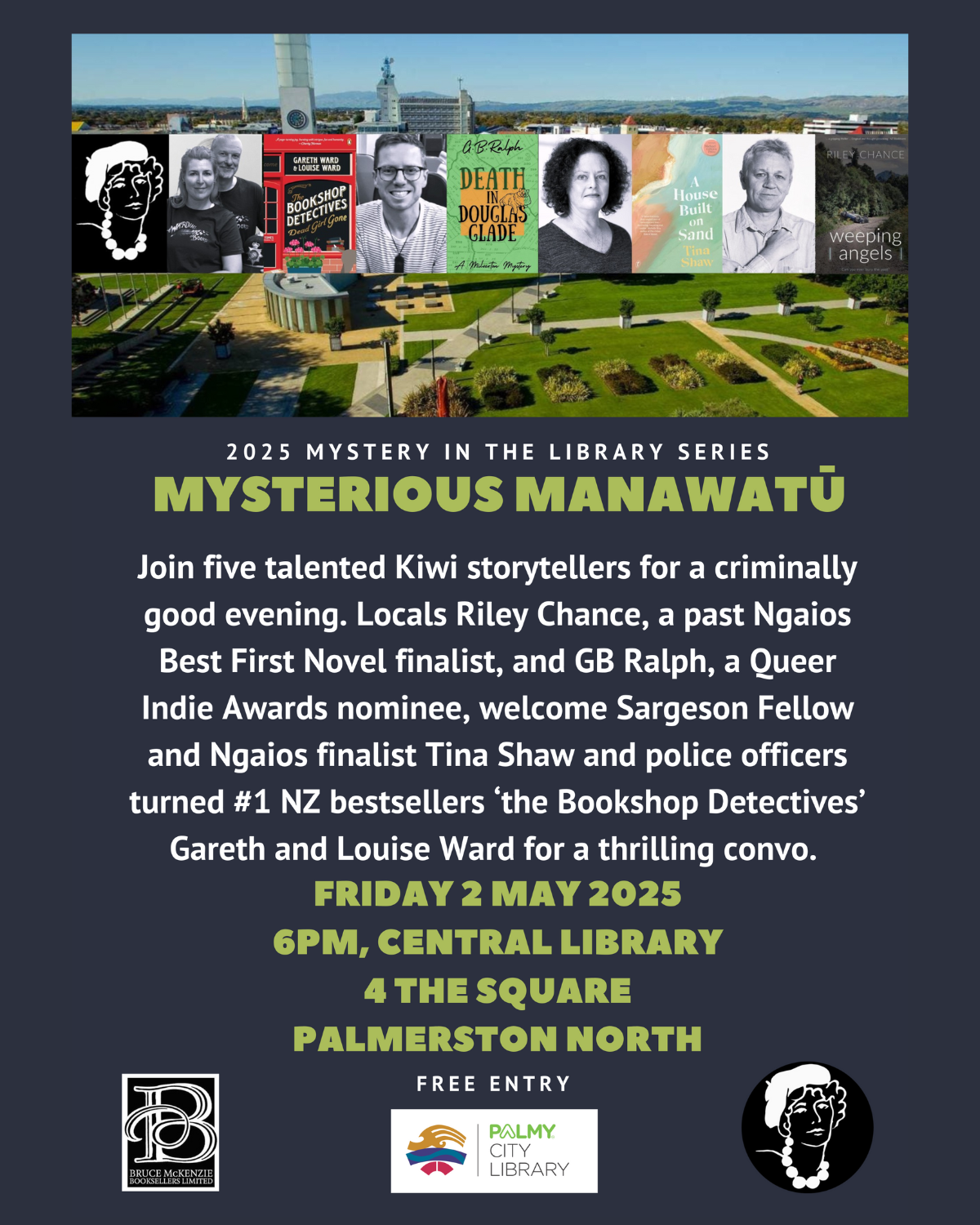 Save the date for Mysterious Manawatū 2025 – G. B. Ralph